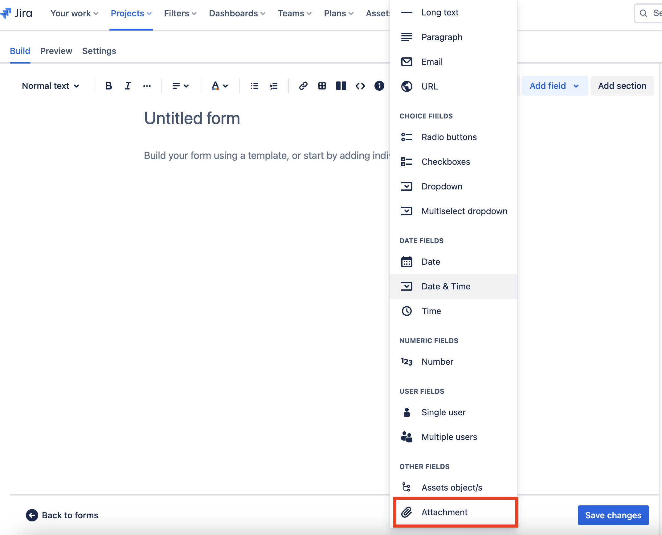 Solved: Can I create a JSM transition form based on the ex...