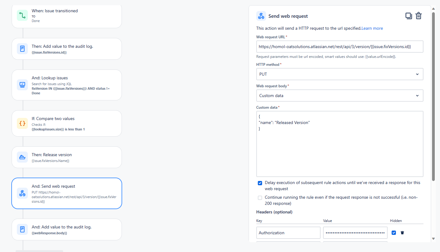 Solved: Automation: Update version name on release