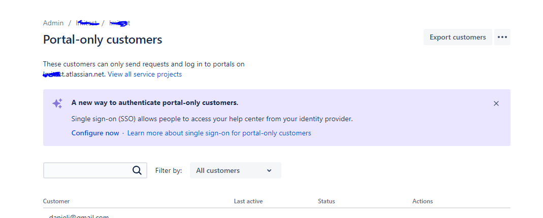 Solved: Section ”JSM/Portal only users” not visible under ...
