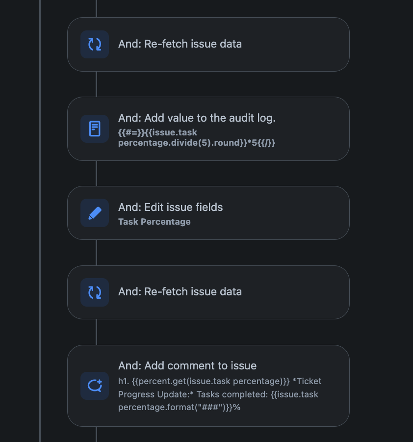 Sub-task Progress Bar