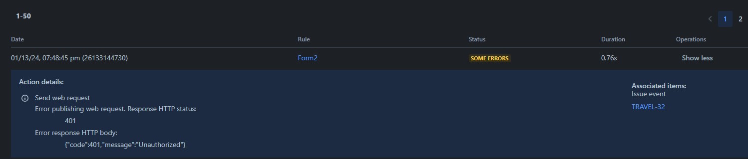 Can I re-open a form on JSM with an automation?
