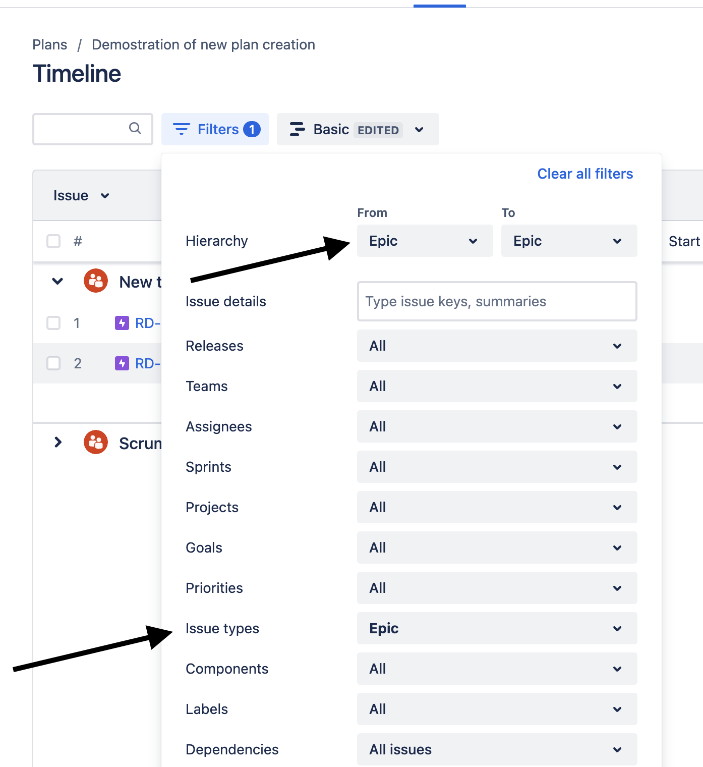 Solved: How can I display a Jira Advanced Roadmaps TimeLin...
