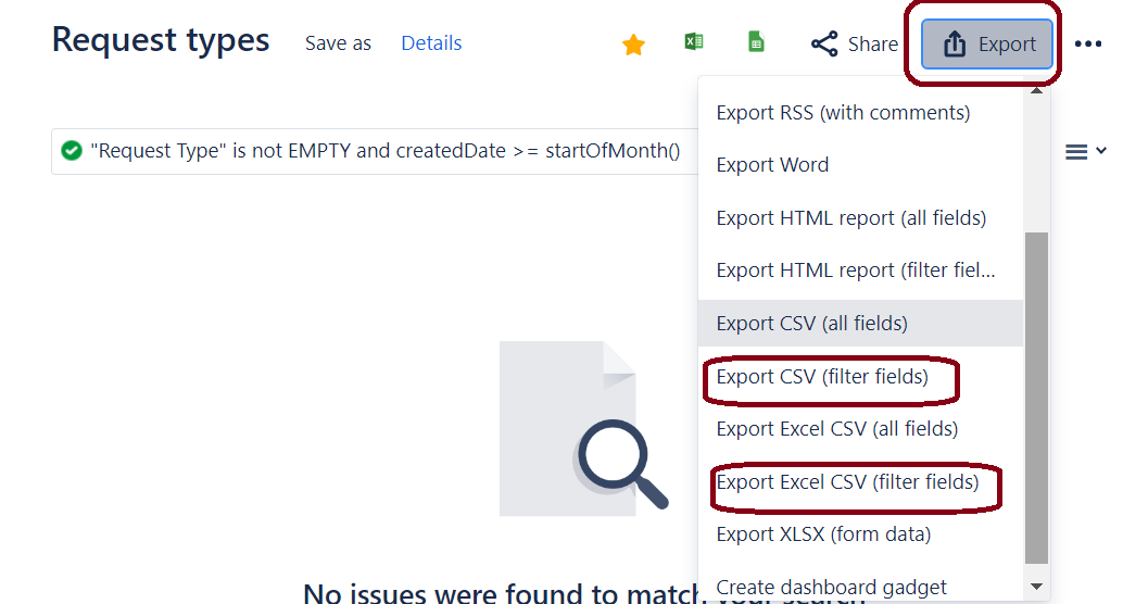 Solved: Report extract from JIRA more than 1000 entries