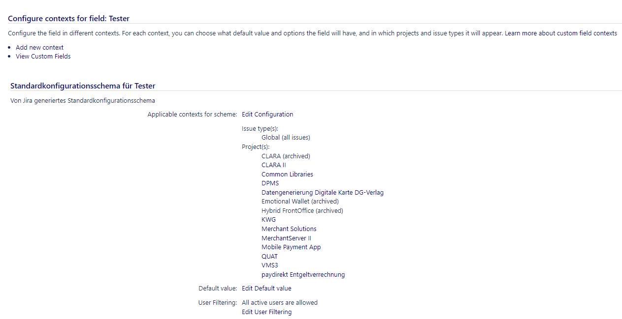 Solved: Is it possible to add a custom field context to a ...