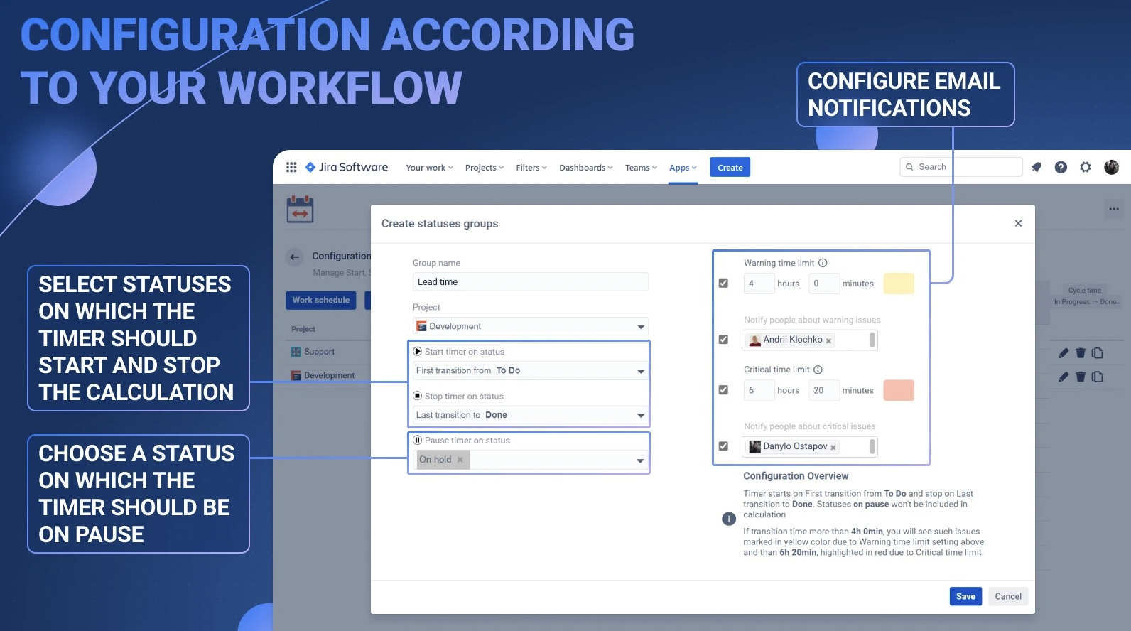 Average time to resolution report