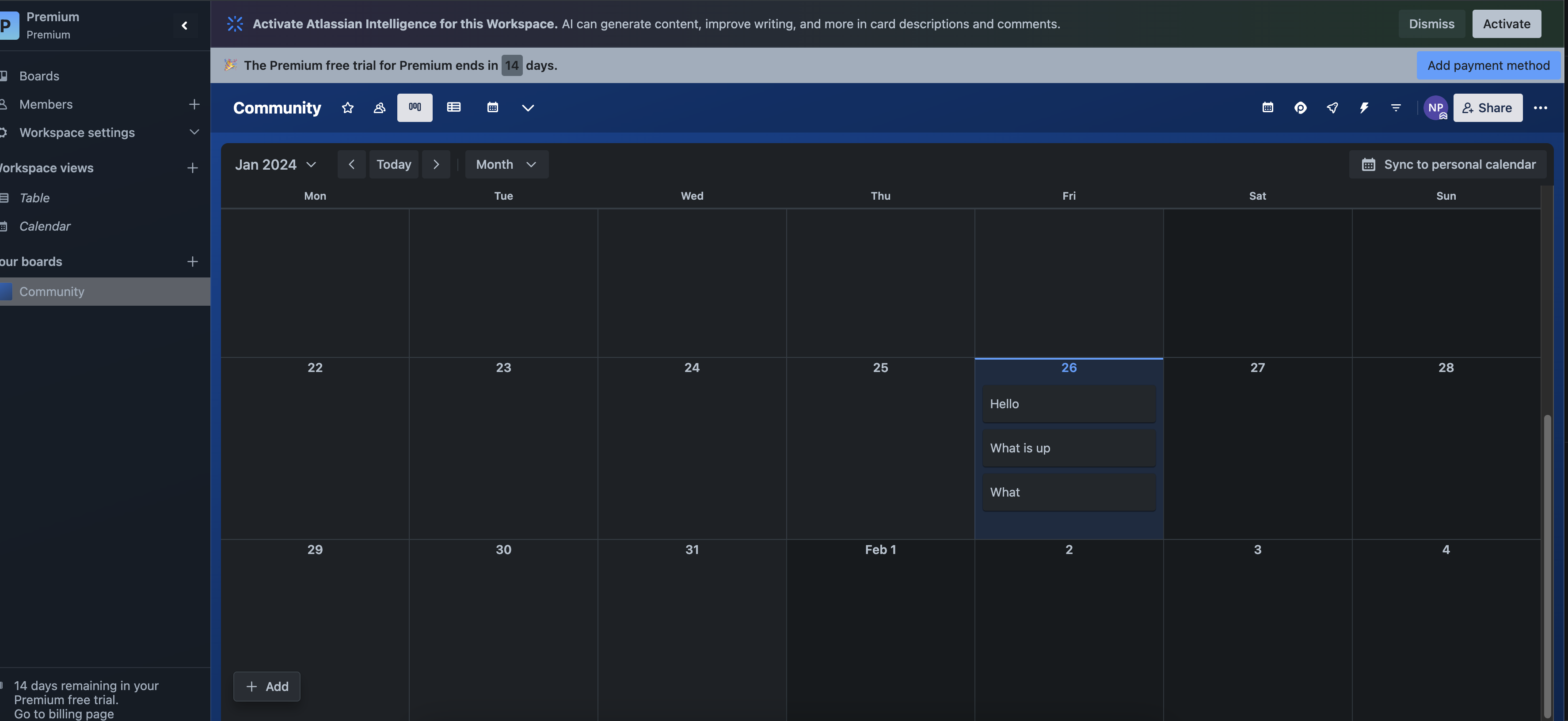 Solved: How to change color of cards in calendar view?