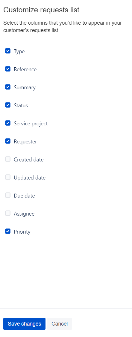 How to add column to the Portal All Requests page