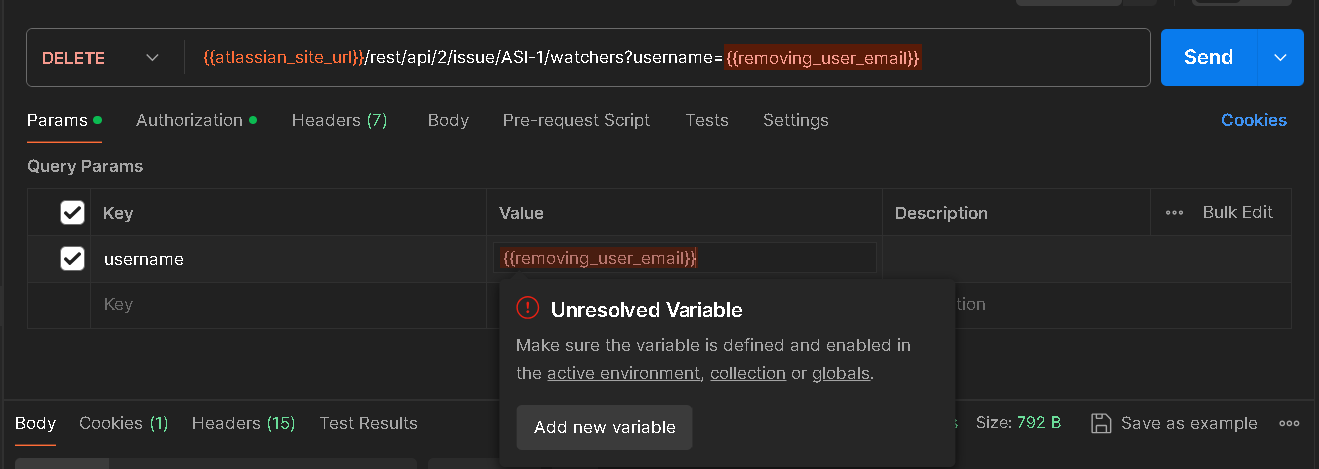 Delete Issue Watchers in Jira Through REST API