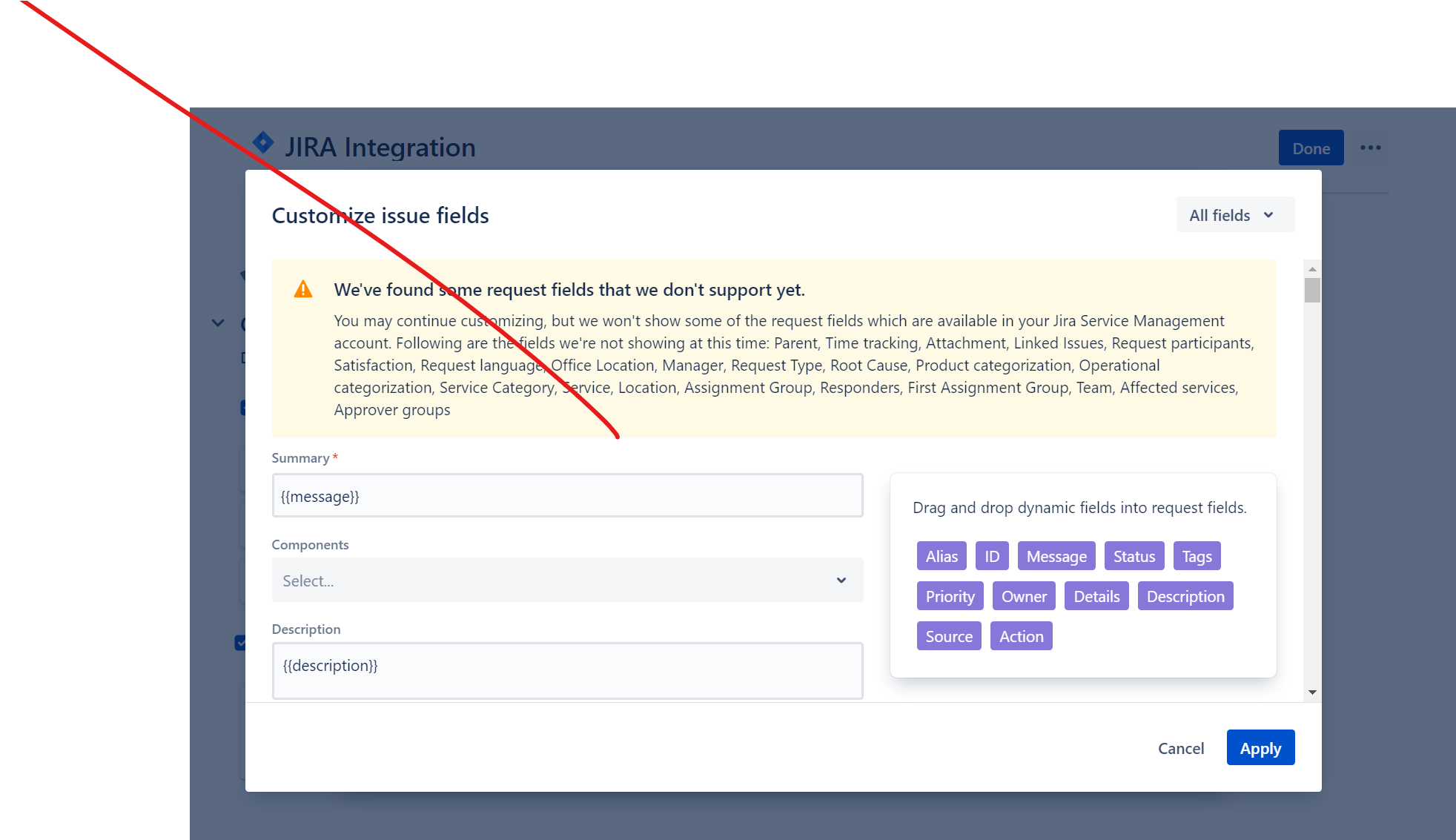How To Assign Opsgenie Data To Custom Fields In Js