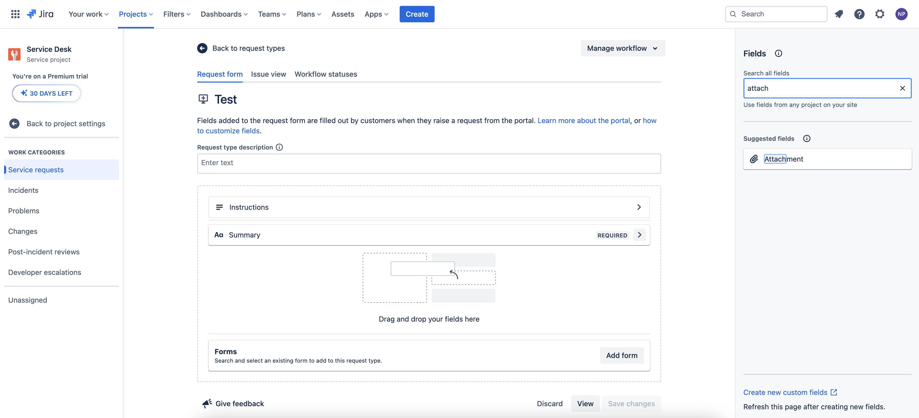 Solved: How to add an attachment to the default Requests i...