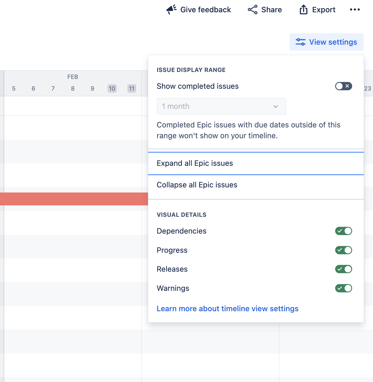 Solved: How to make child issues visible in Timeline