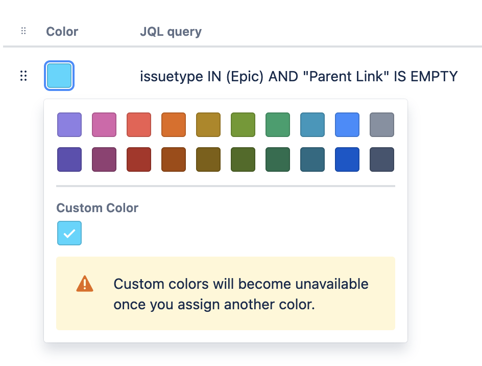 Solved: Why were custom RGB/Hex card colors removed from J...