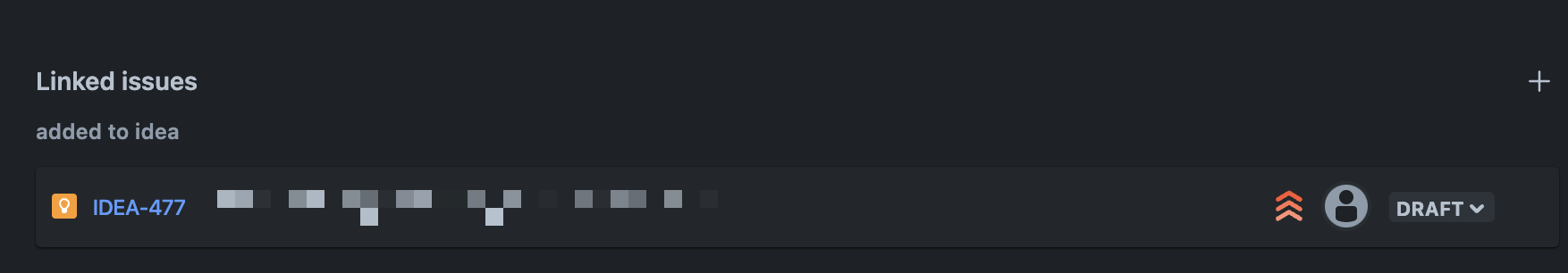 Solved: Issue link between JPD Idea and JSM Issue added as...