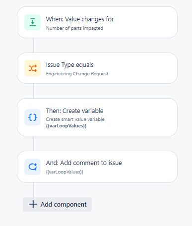 Jira Automation - Advanced Branching over smart values