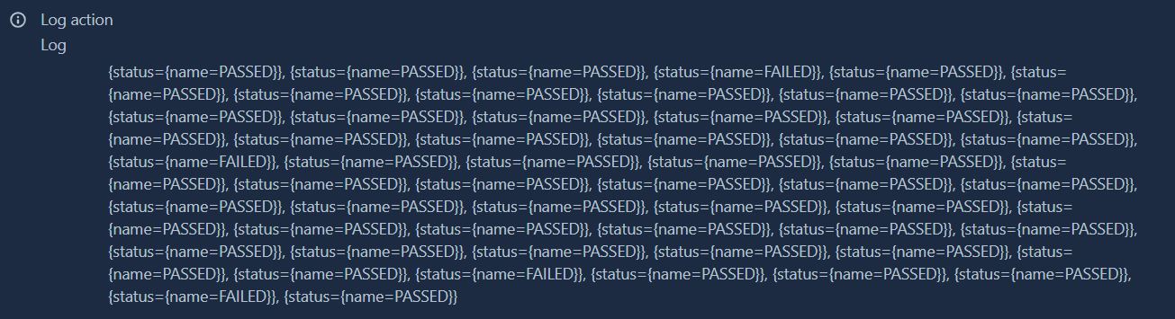 Solved: Count of specific value in JSON response array
