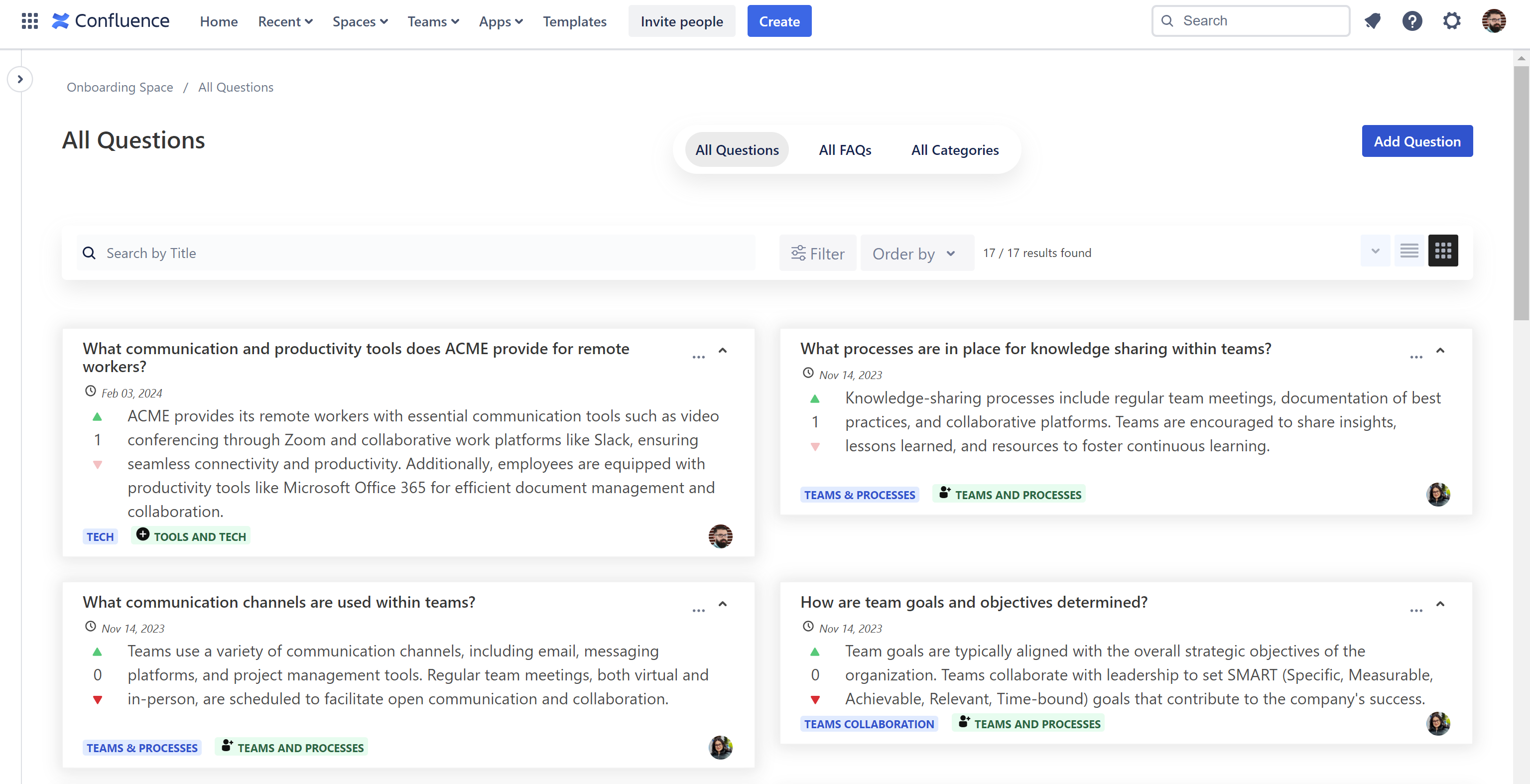 Enhance your onboarding process inside Confluence ...