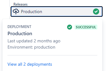 What is "Releases" field in the issue view?