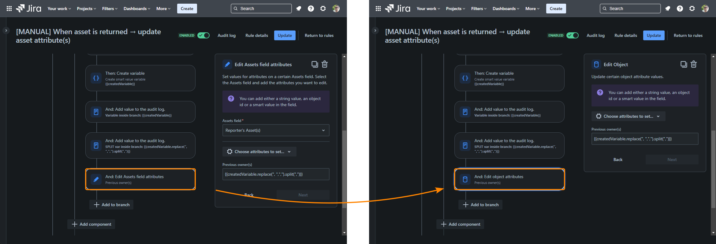 Solved: Automation: AQL branching issue