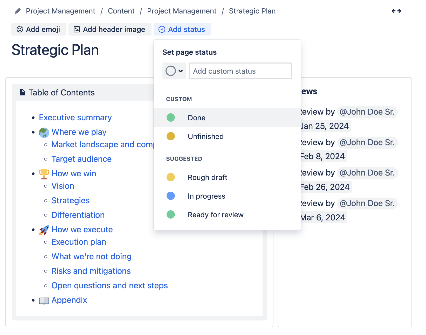 💪 Confluence as a Lightweight Project Management ... - Atlassian Community