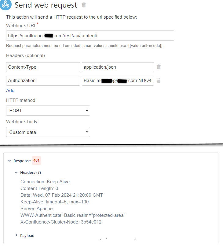 Solved: Automation Send Web request failing