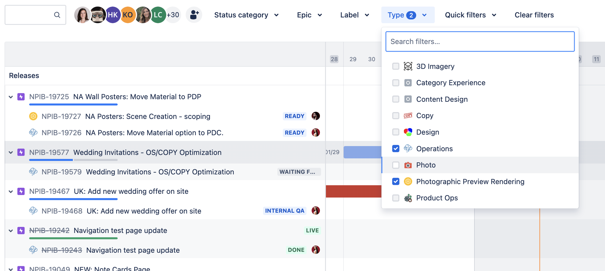 Solved: How to make child issues visible in Timeline
