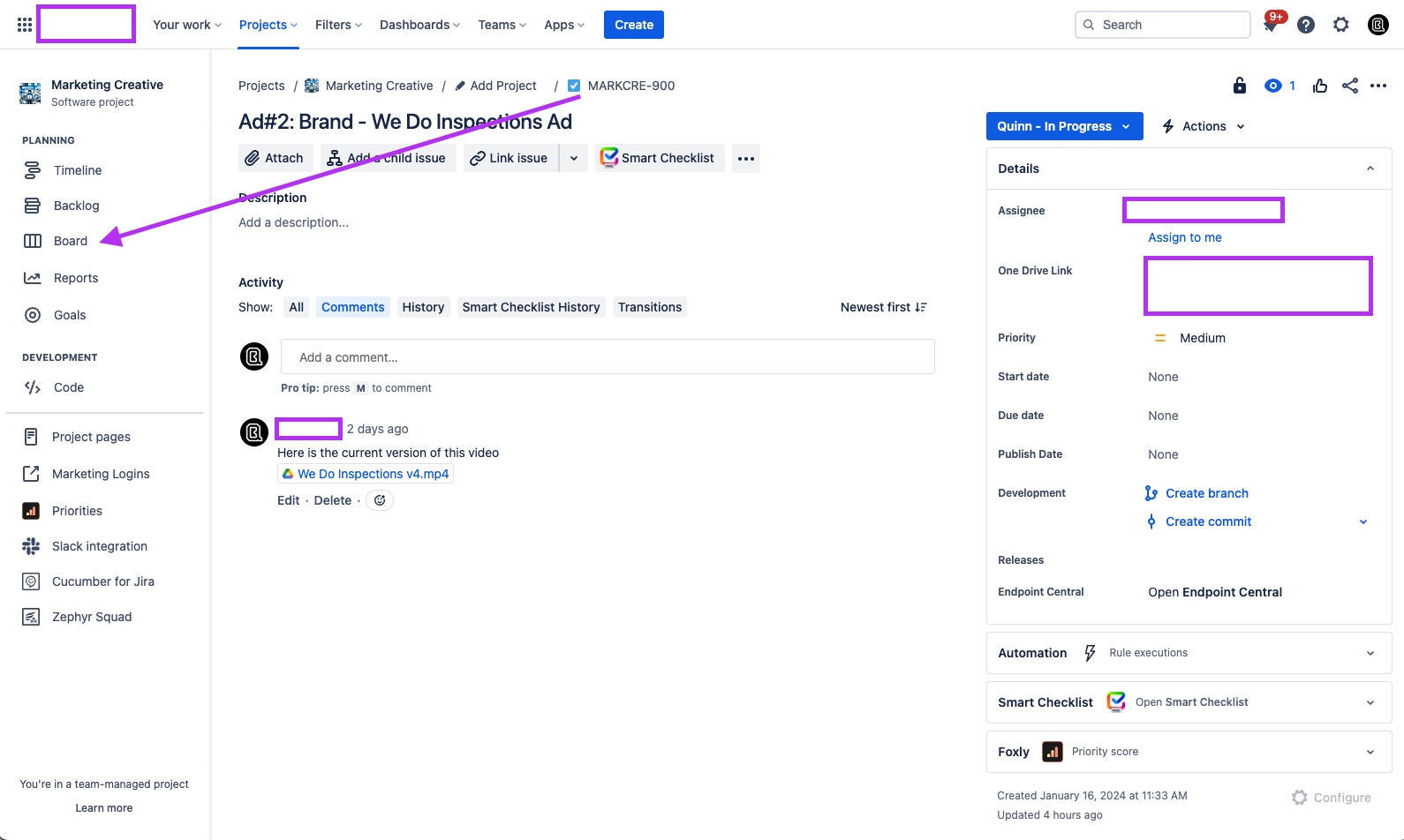 Solved: Converted a Sub Task to a Task and now its not sho...