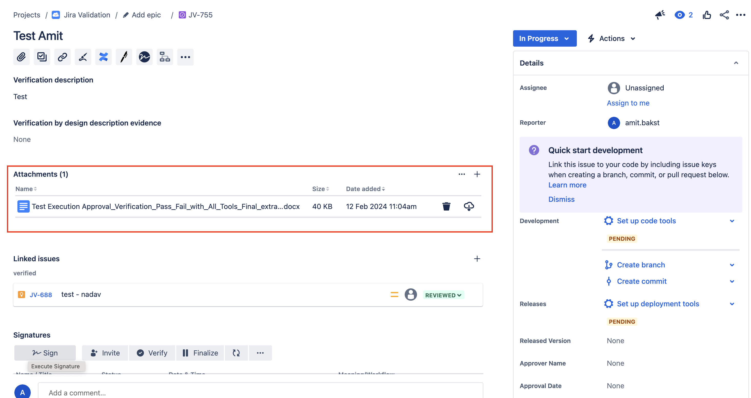 Solved Attachment Requirement Validator