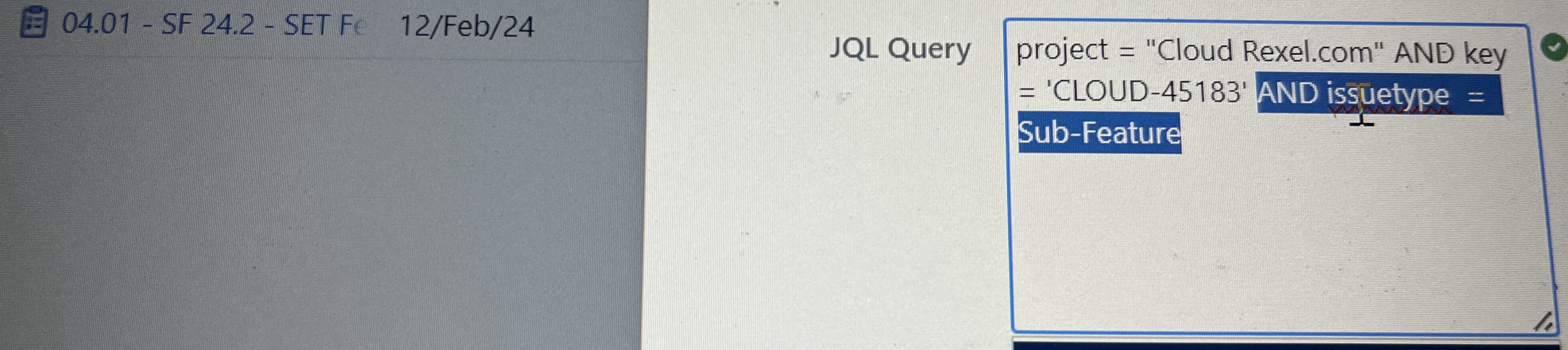 Solved Jql Query What Is The Query To Get The Same Resu