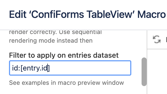 Confiforms: How to create a page to show only a sp...