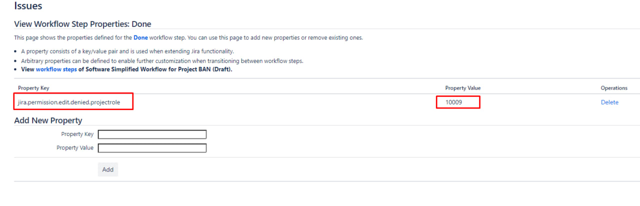 Restrict issue editing when issue.status = Backklo...