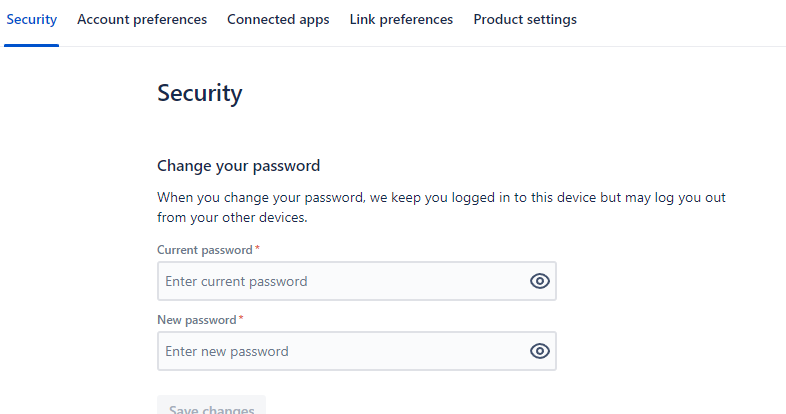 SSO users can reset their password