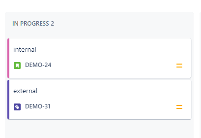 How do you change the background color in Jira?