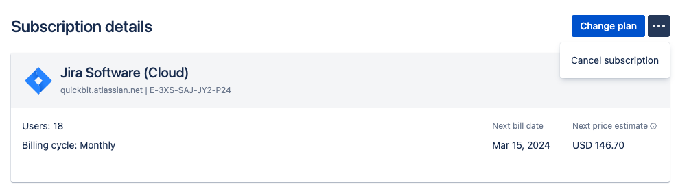 Can not Add payment method for Jira