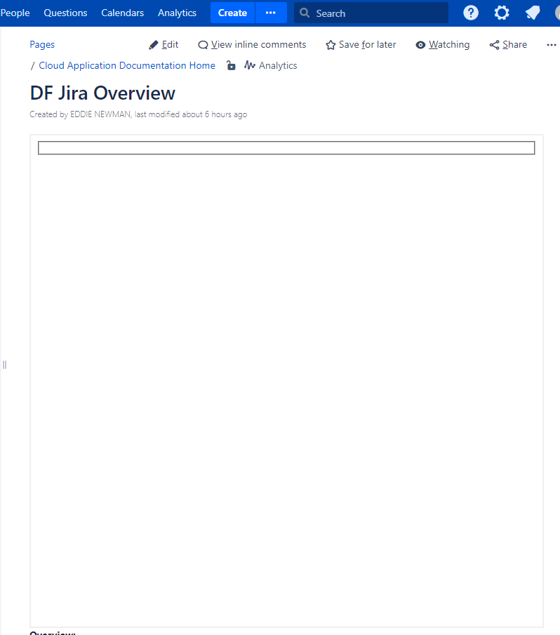 Advanced Roadmap is not displaying anything at all