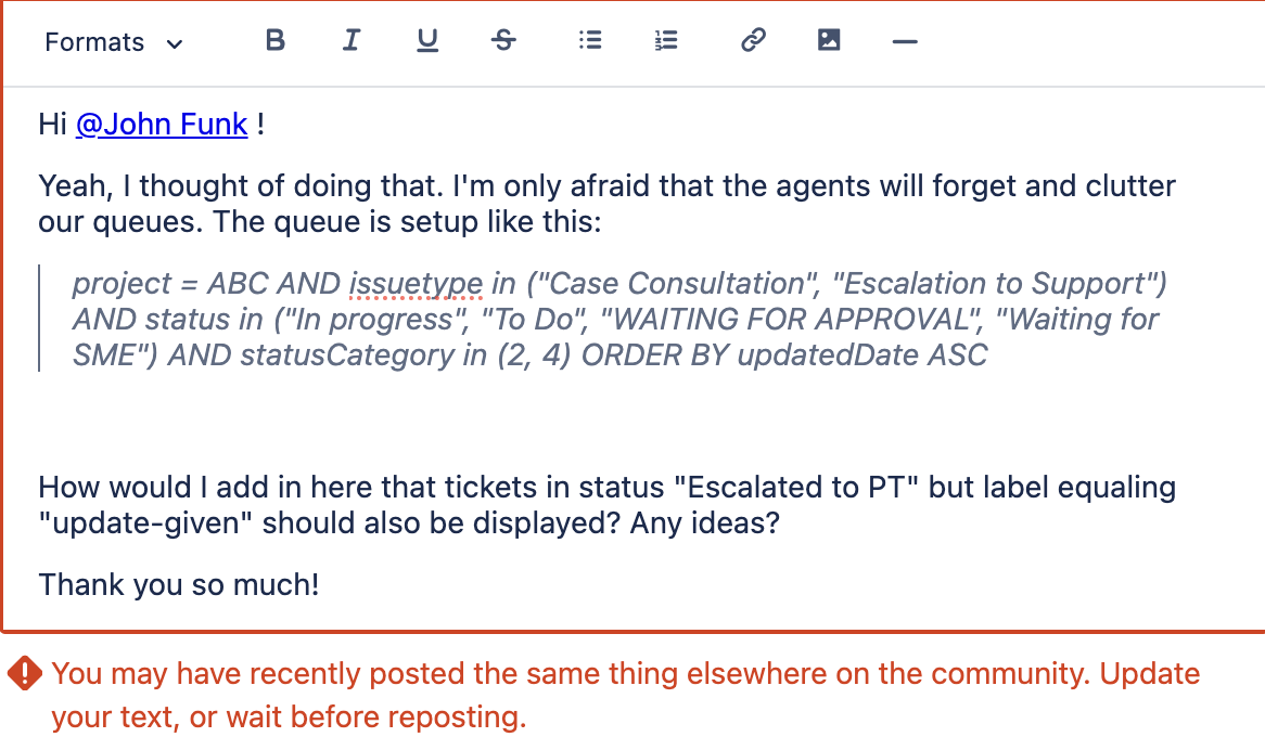 Solved: Ticket Update - No status change