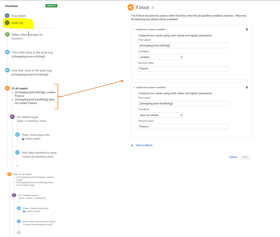 Solved: Automation rule for checkboxes