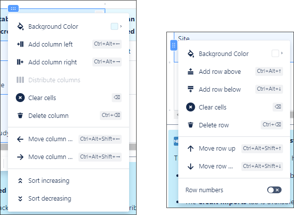 Solved: Deleting table rows and columns Solved: Deleting table rows and columns