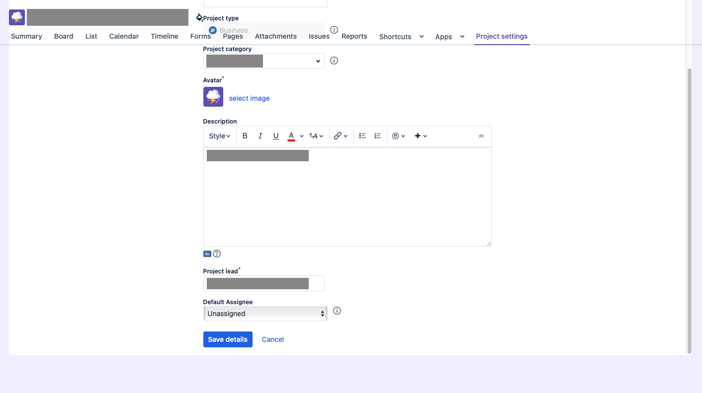 Solved: Web page error when "Project Settings" tab is clic...