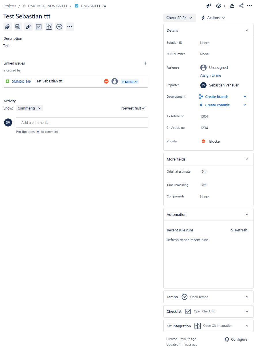 Solved: Auto assign a cloned issue from JSM into Jira