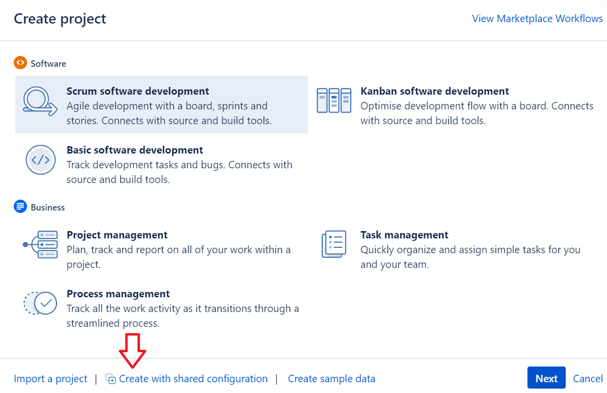 Custom workflows and templates