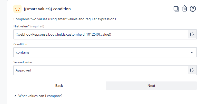 Accessing A Custom Field Value Using A Webhook