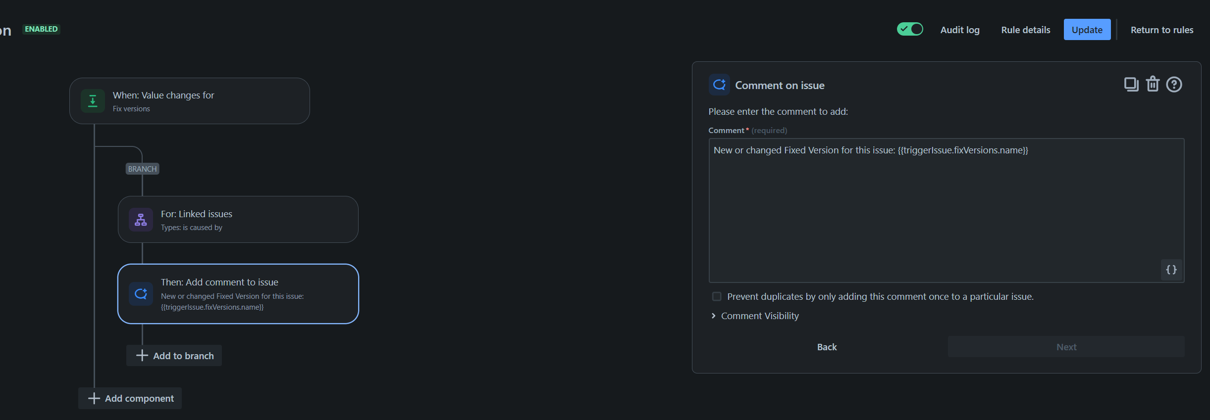 Automation of Tempo Account.
