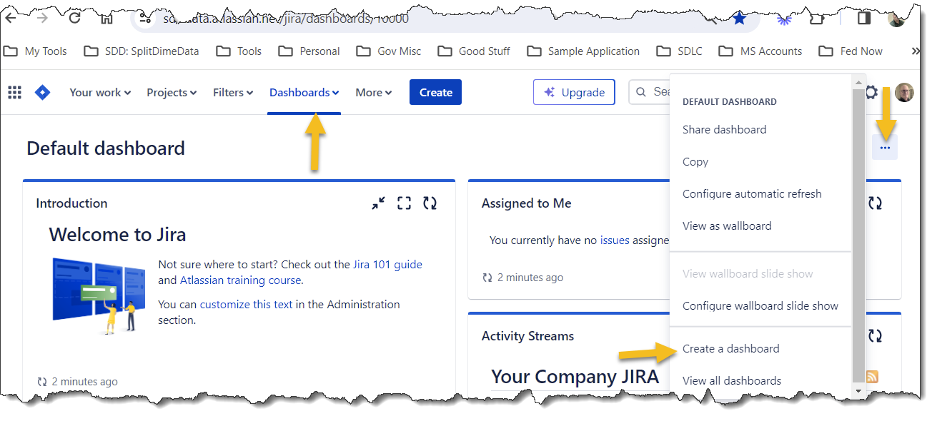 How do i create a visual from a kanban board?