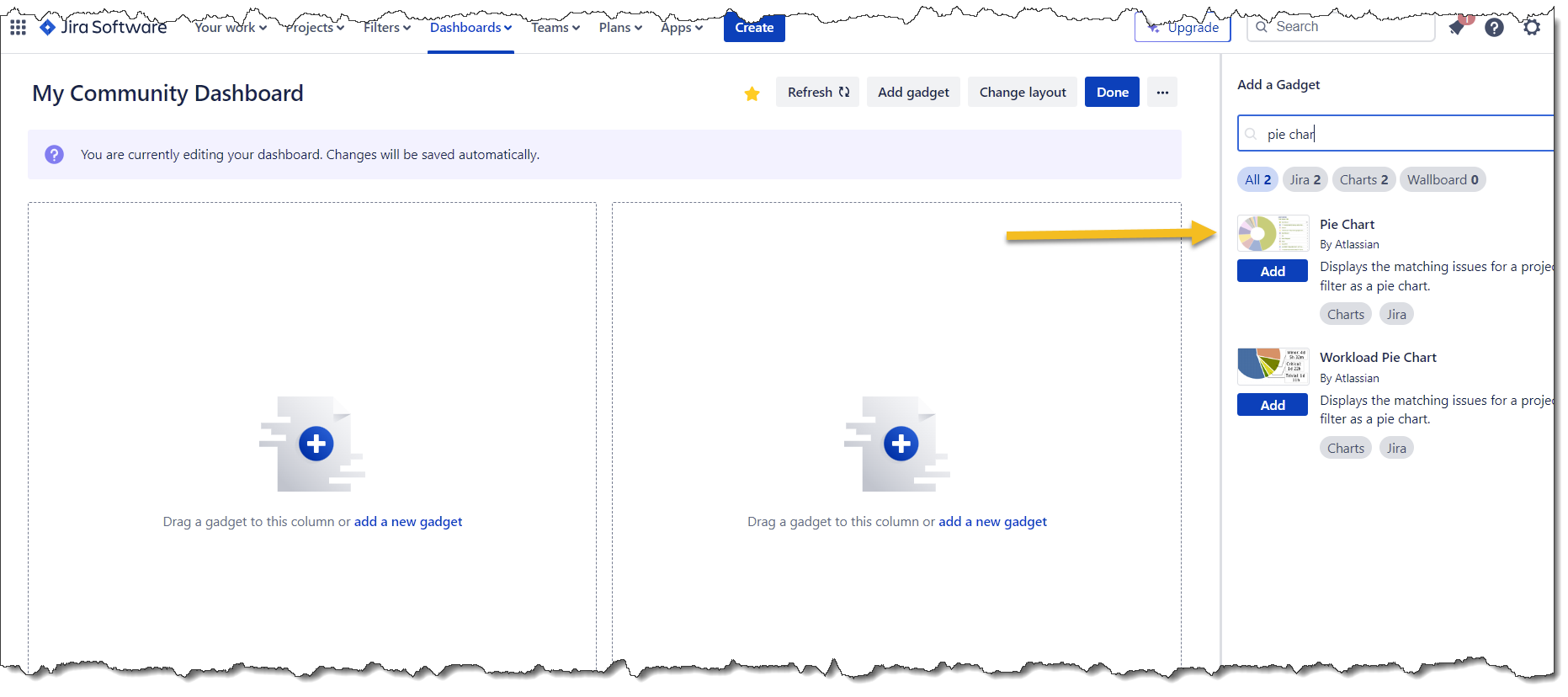 How do i create a visual from a kanban board?