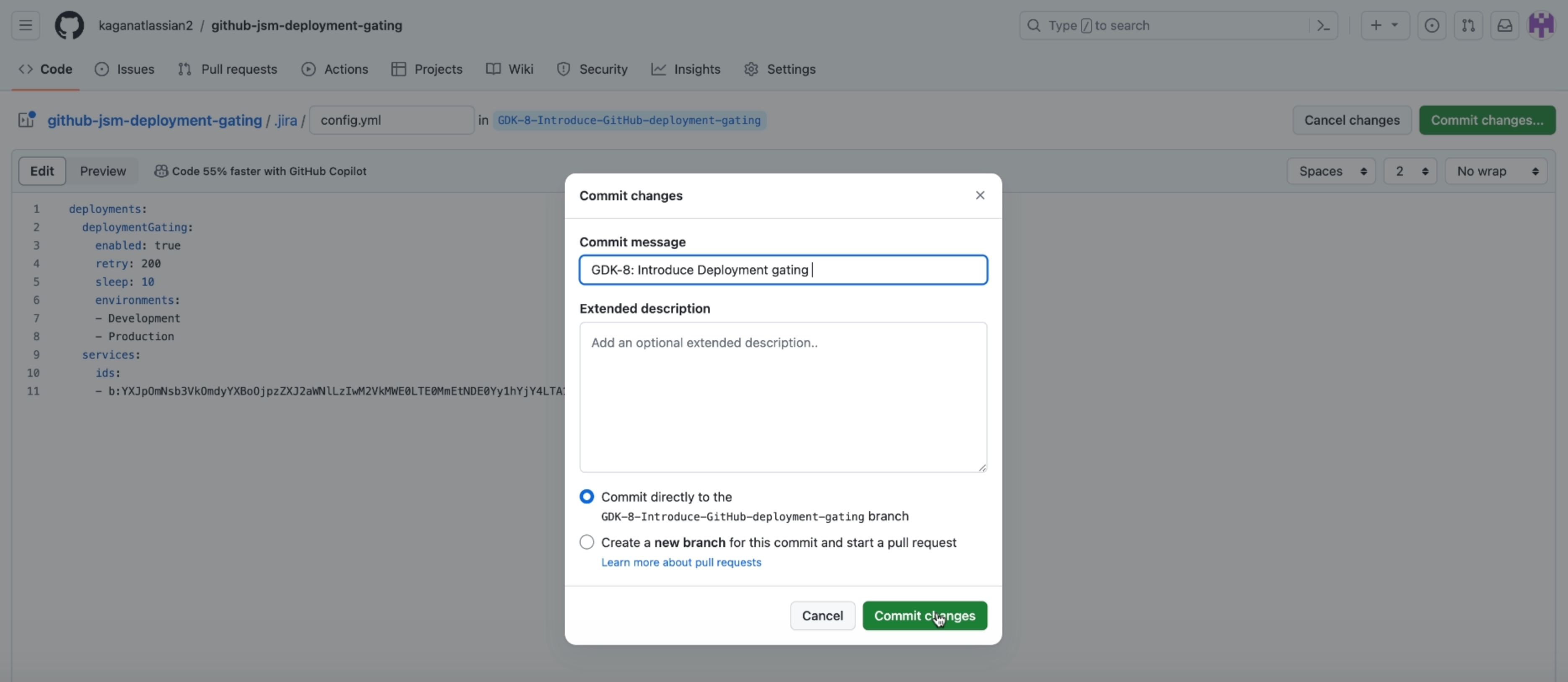 Deployment Gating For Github In Jira Service Management