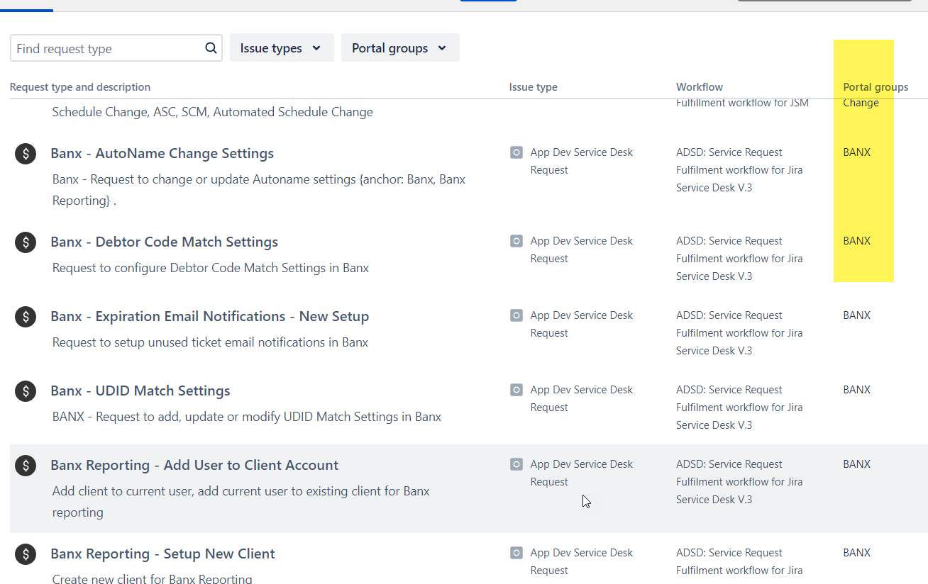 Request Types not displaying in Customer Portal vi...