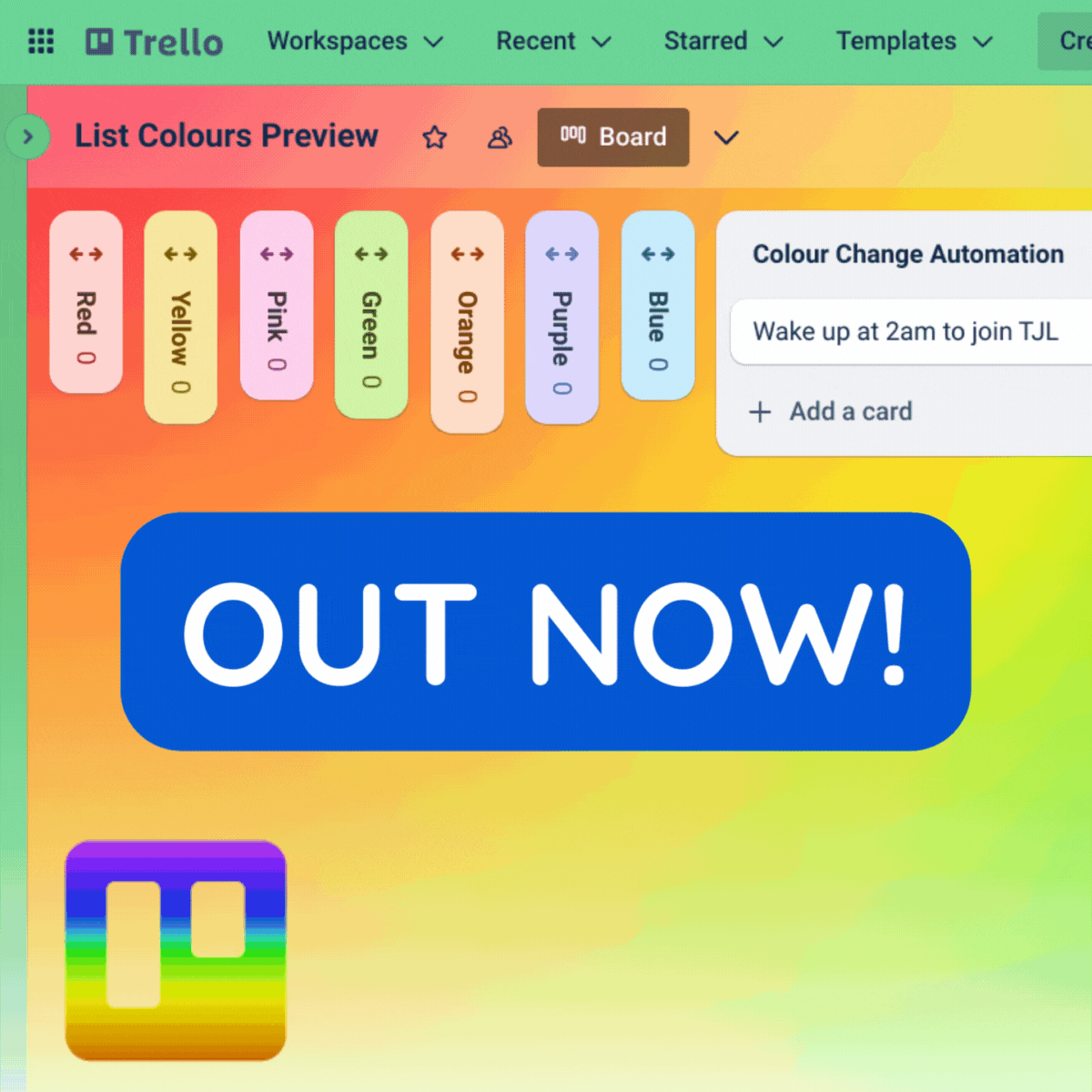 List colors and collapsible lists are coming soon to Trello