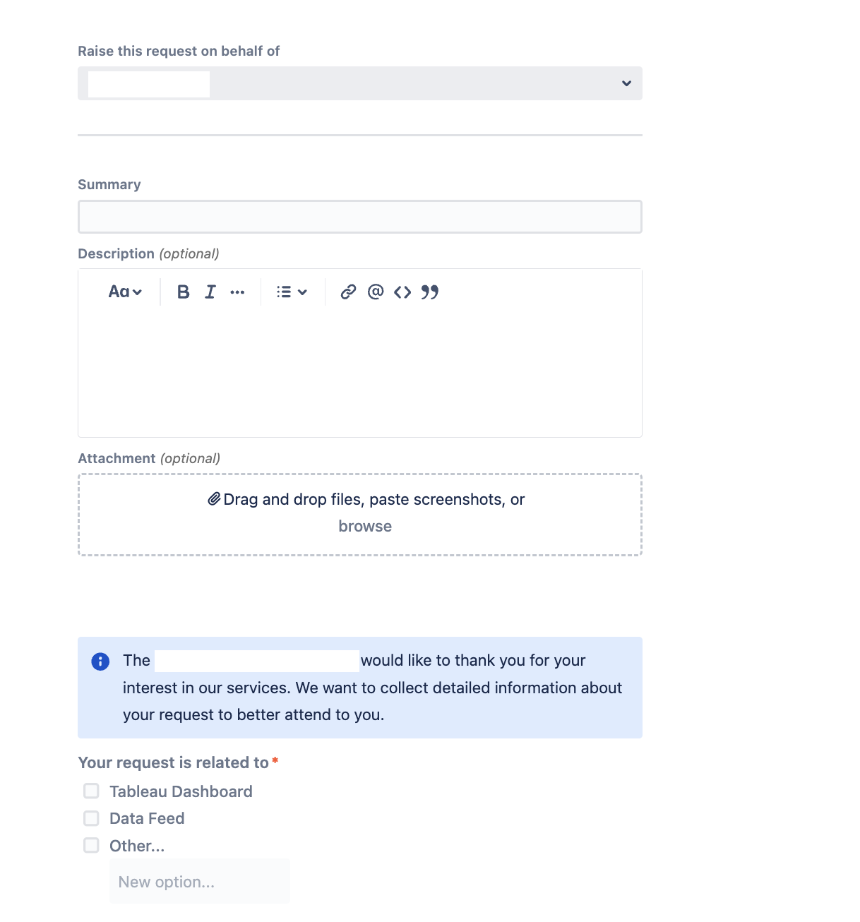 Servicedesk api how to post and get forms