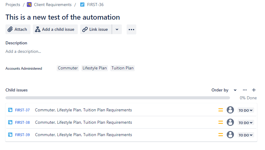 Solved: Multi-Select field values creating subtasks