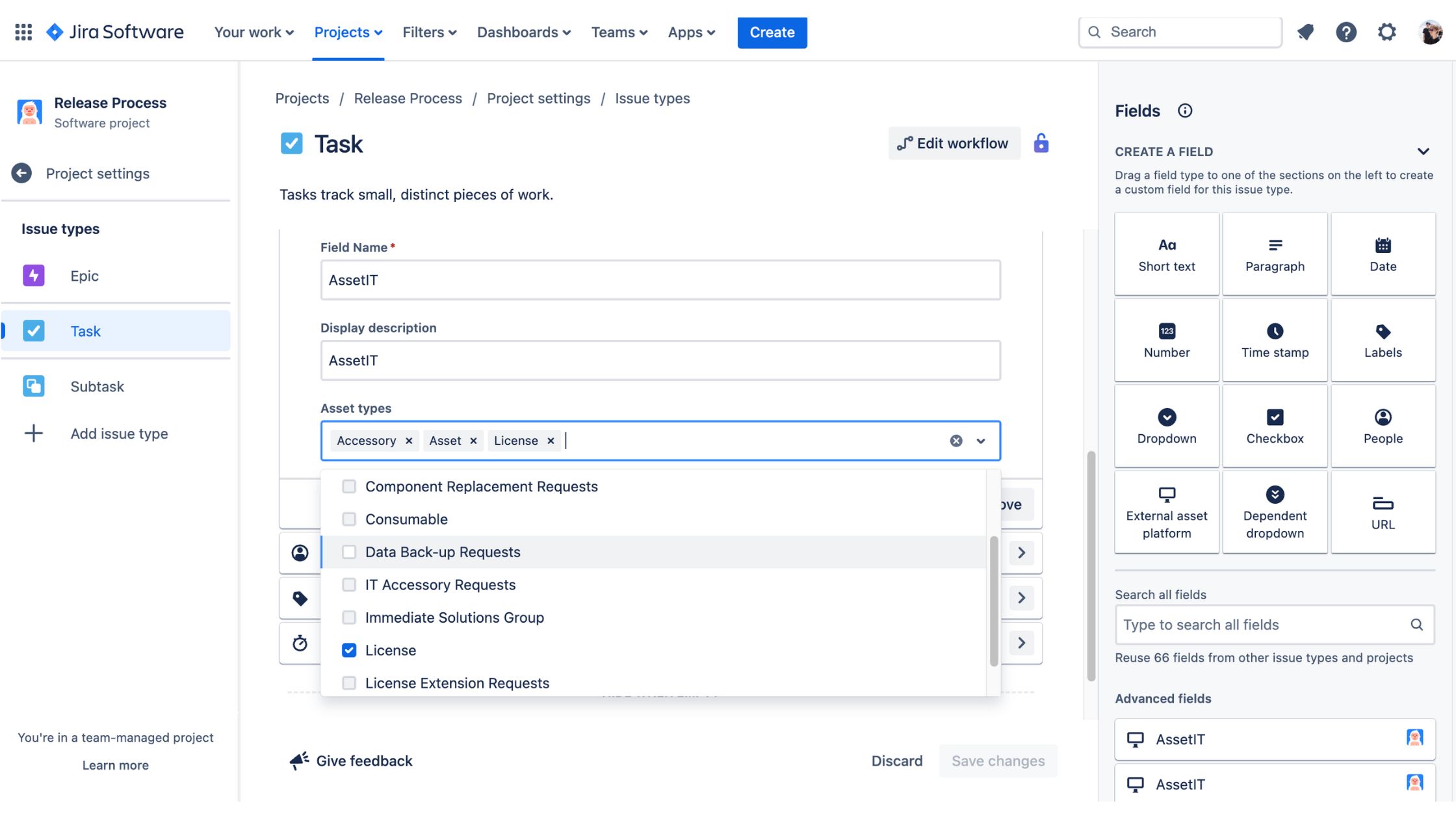 Get started with Assets in Jira Service Management...
